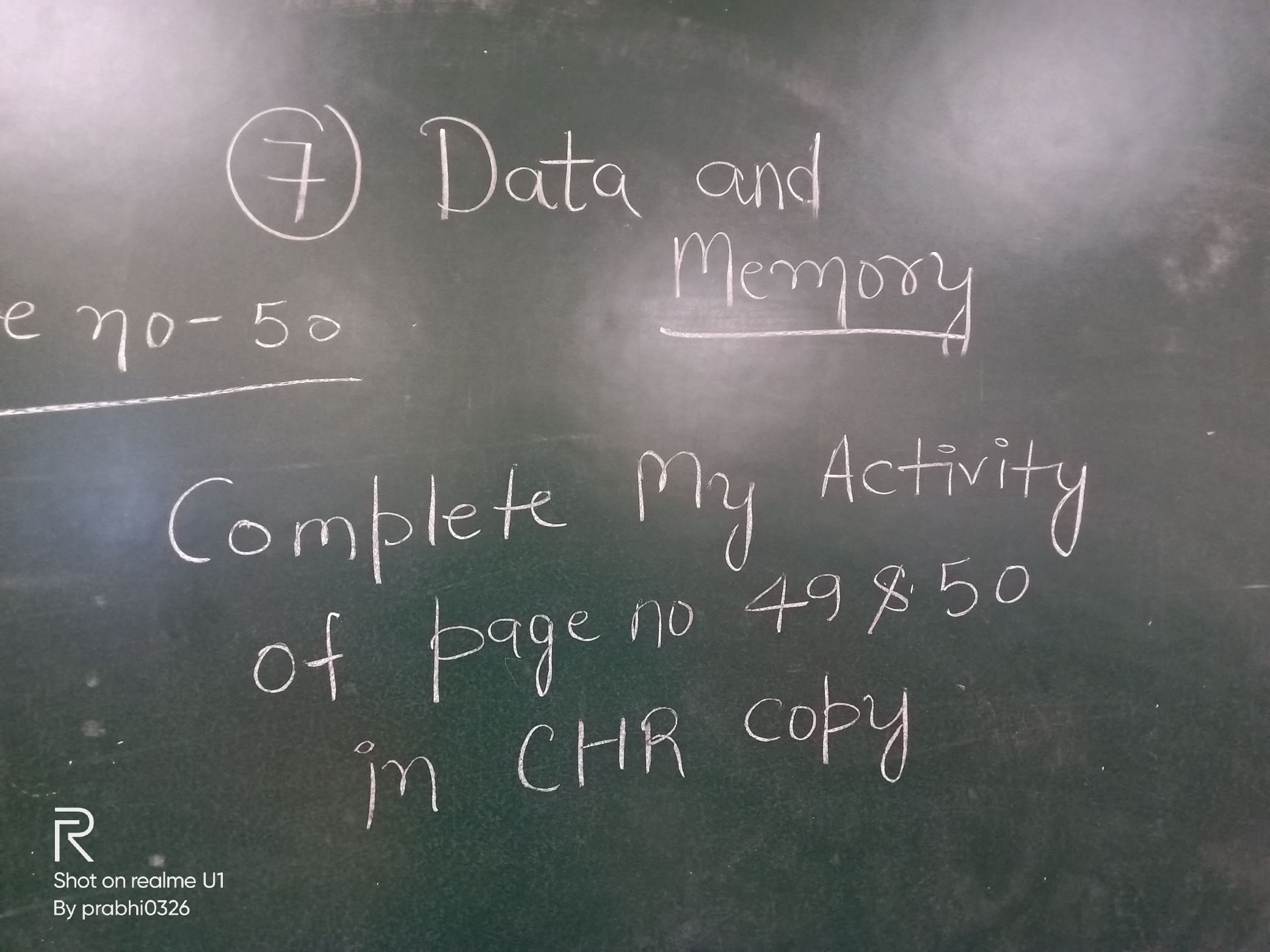 My Activities - Computer - Assignment - Teachmint
