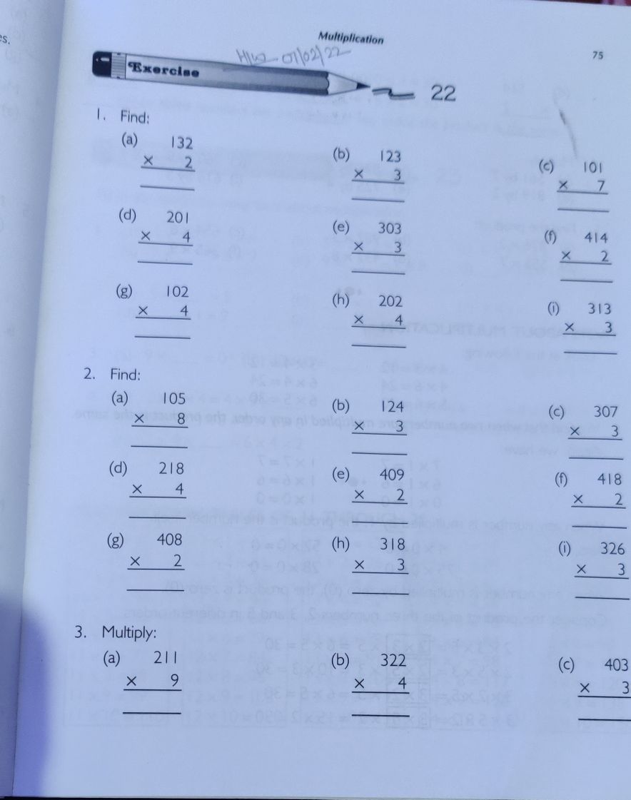 Multiplication Simplification - Maths - Assignment - Teachmint
