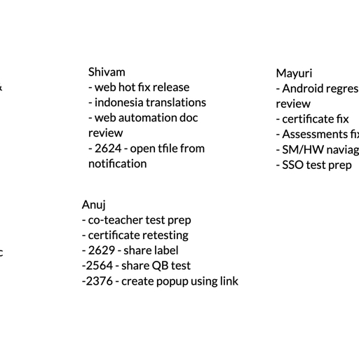standup - stand-up - Notes - Teachmint