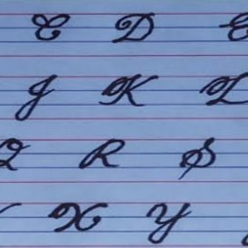 Cursive letters - English - Assignment - Teachmint
