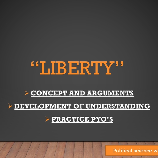 LIBERTY class.pdf - Political Science - Free PDF Download 2026