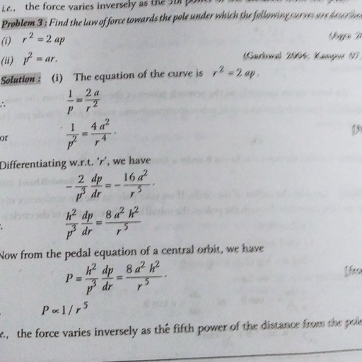 central orbit.pdf - Mathematics - Notes - Teachmint
