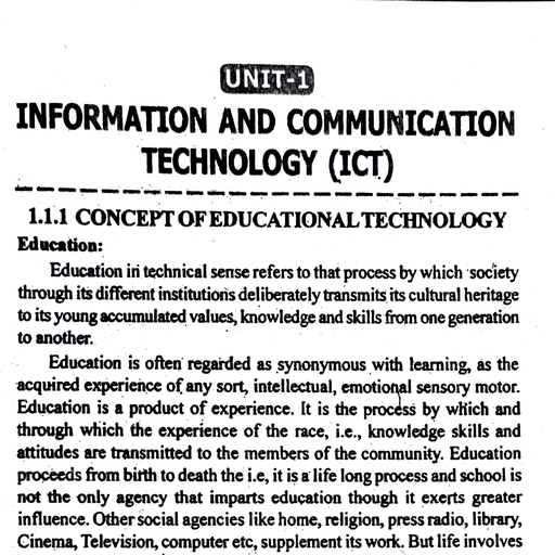 ICT First Class.pdf - ICT - Notes - Teachmint