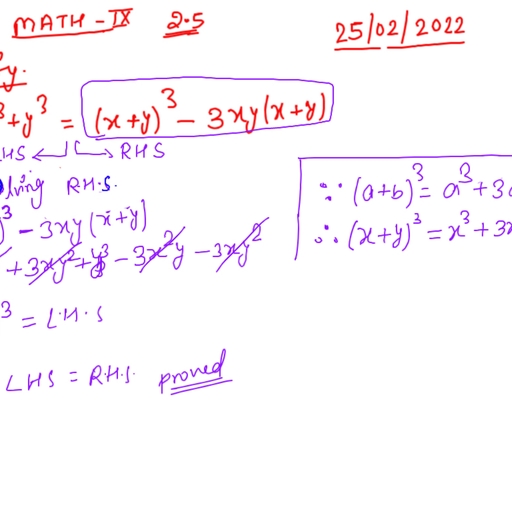 ix math 2.5 - Math - Notes - Teachmint