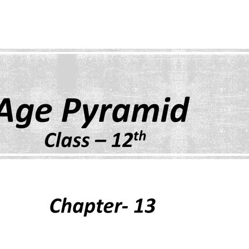 Age Pyramid - Biology - Notes - Teachmint