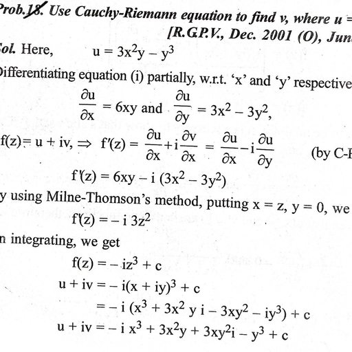 B.tech(ll-Sem) (M-2) - M-3(Engineering Maths) - Notes - Teachmint