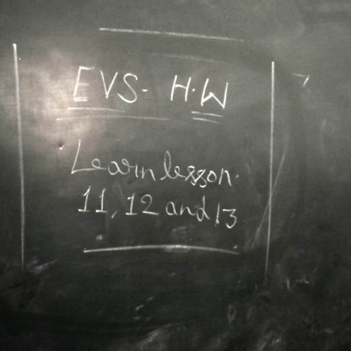 Evs Work - EVS - Assignment - Teachmint