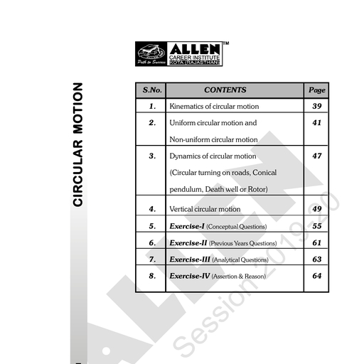 06_e19_20_circular_moti - Physics - Notes - Teachmint