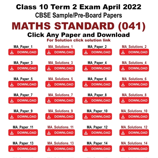 Sample Papers Class X.pdf - English - Notes - Teachmint
