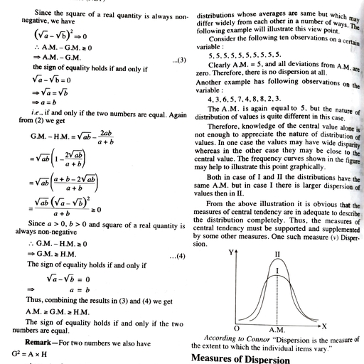 Dispersion & Correlation - Economics - Notes - Teachmint
