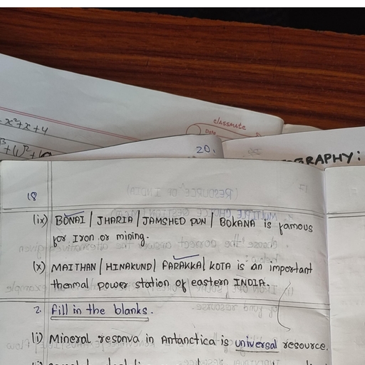 Geography: CH-7 (JHSS) - Geography - Notes - Teachmint