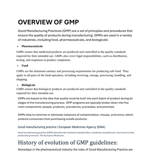 SEC - GMP.pdf - SEC - GMP - Notes - Teachmint