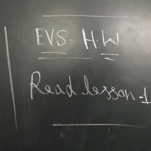 Lesson 11 - EVS - Assignment - Teachmint