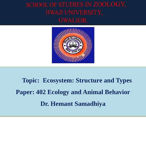 Ecosystem Structure and T - Maths and Science - Free PDF Download 2026