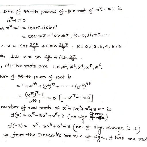 Theory of eqn prob Sol 2 - Mathematics - Free PDF Download 2026