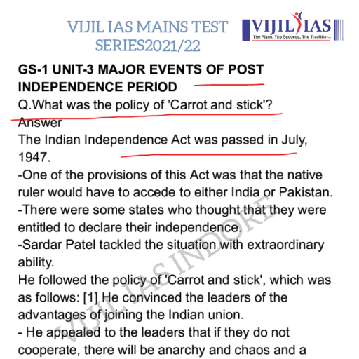 GS-1 UNIT-3 - MPPSC MAINS - Notes - Teachmint