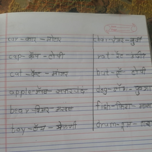 English - Semi MARATHI - Assignment - Teachmint