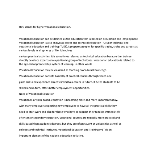 HVE - Business ethics - Notes - Teachmint