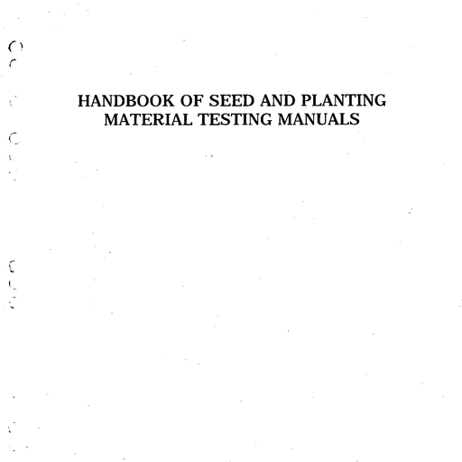 Handbook_of_Seed_and_Plan - GPB 221 Seed Technology - Notes - Teachmint