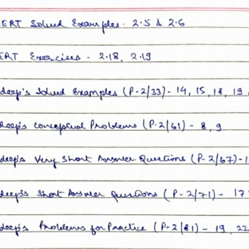 Electric Potential Energy (CBSE) - Physics - Assignment - Teachmint