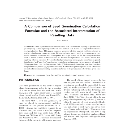 Seer.pdf - GPB 221 Seed Technology - Notes - Teachmint