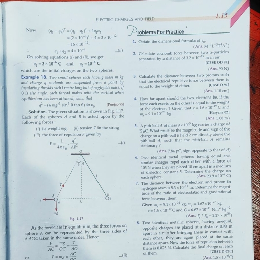 Coulomb's Law - Physics - Assignment - Teachmint