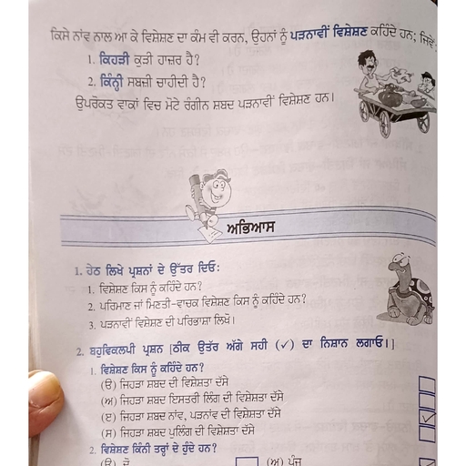Pbi.(gr.)Ch.-12 Visheshan - Punjabi - Notes - Teachmint